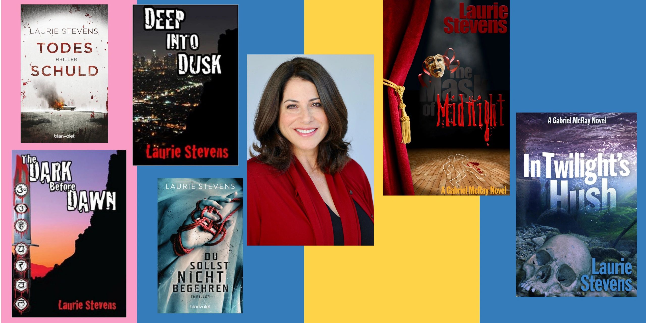 Laurie Stevens - Books, Author, Mysteries, Literary